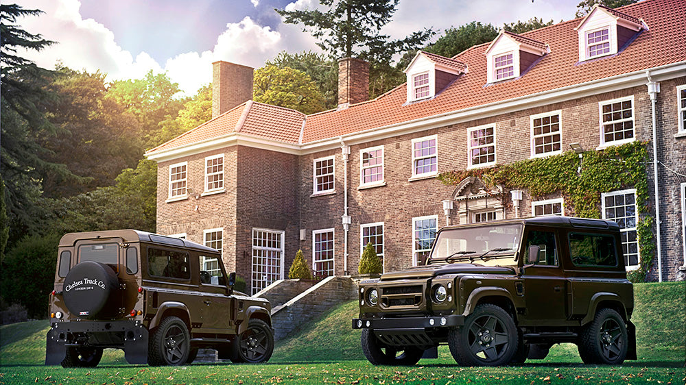 View From The Press: Chelsea Truck Company Reveals Land Rover Defender