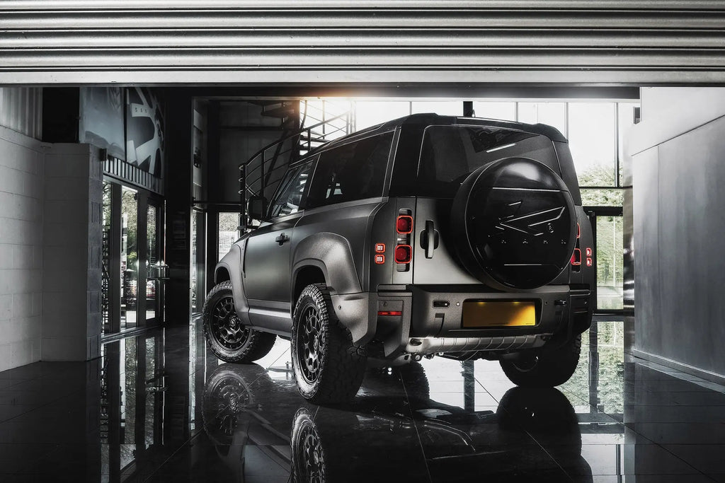Land Rover Defender Spare Wheel Cover | Piano Black Spare Wheel Cover ...
