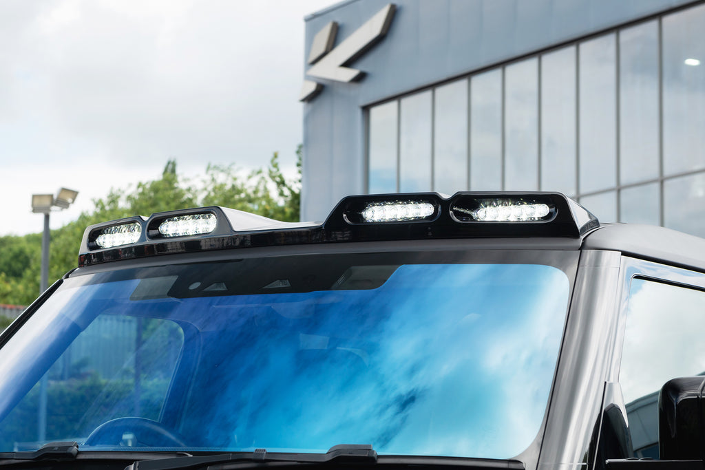 Quad Roof Shield with LED Lights for Land Rover Defender (2020-Present ...