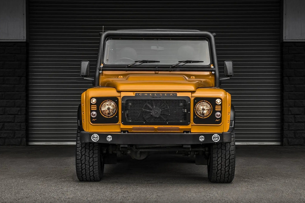 Land Rover Defender 90 (1991-2016) Front Grille With Steel Mesh ...