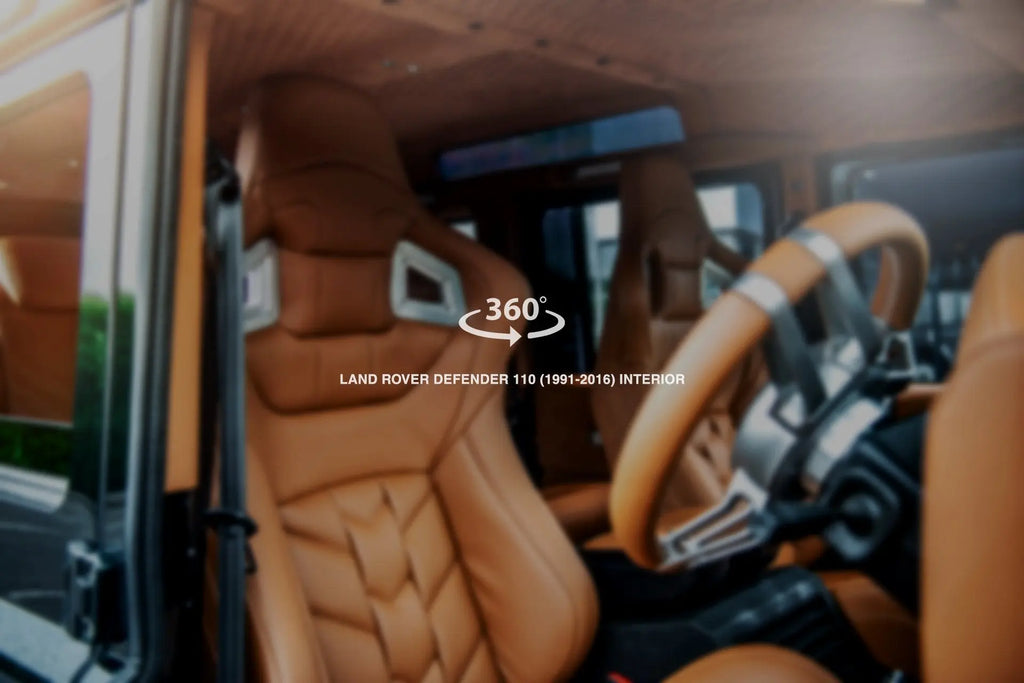 Land Rover Defender 110 (1991-2016) Tan Leather Sports Interior ...