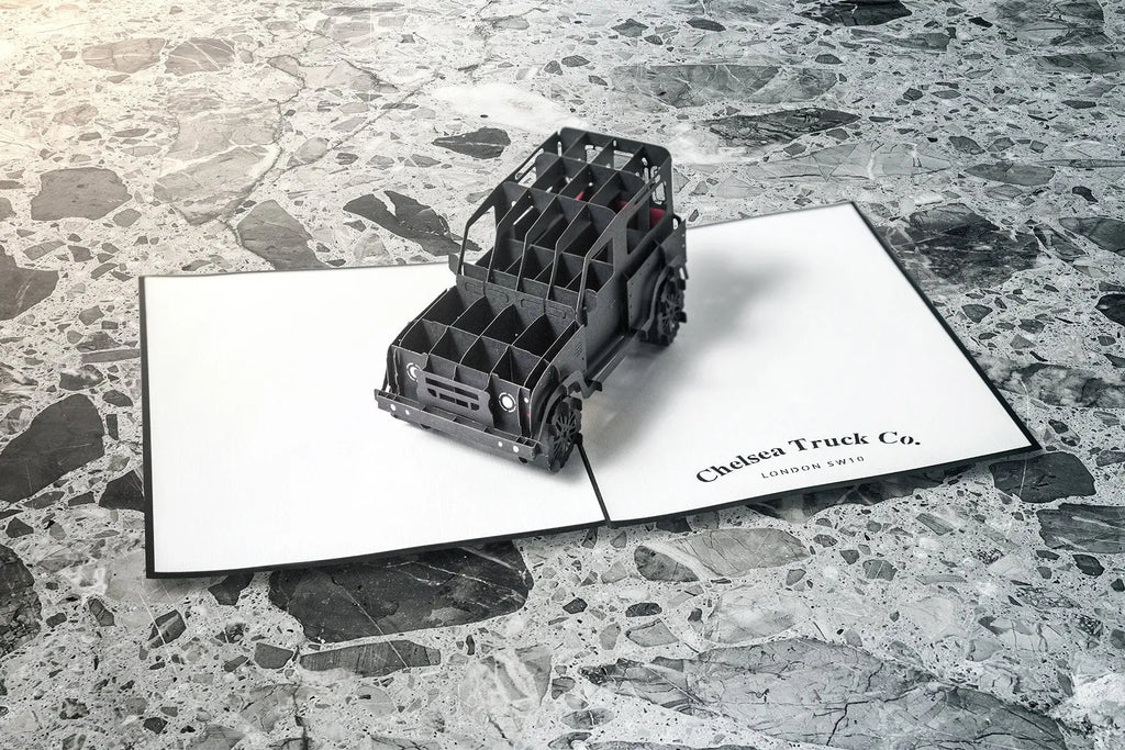 Land Rover Defender 90 (1991-2016) Chelsea Truck Co 3D Greeting Card ...