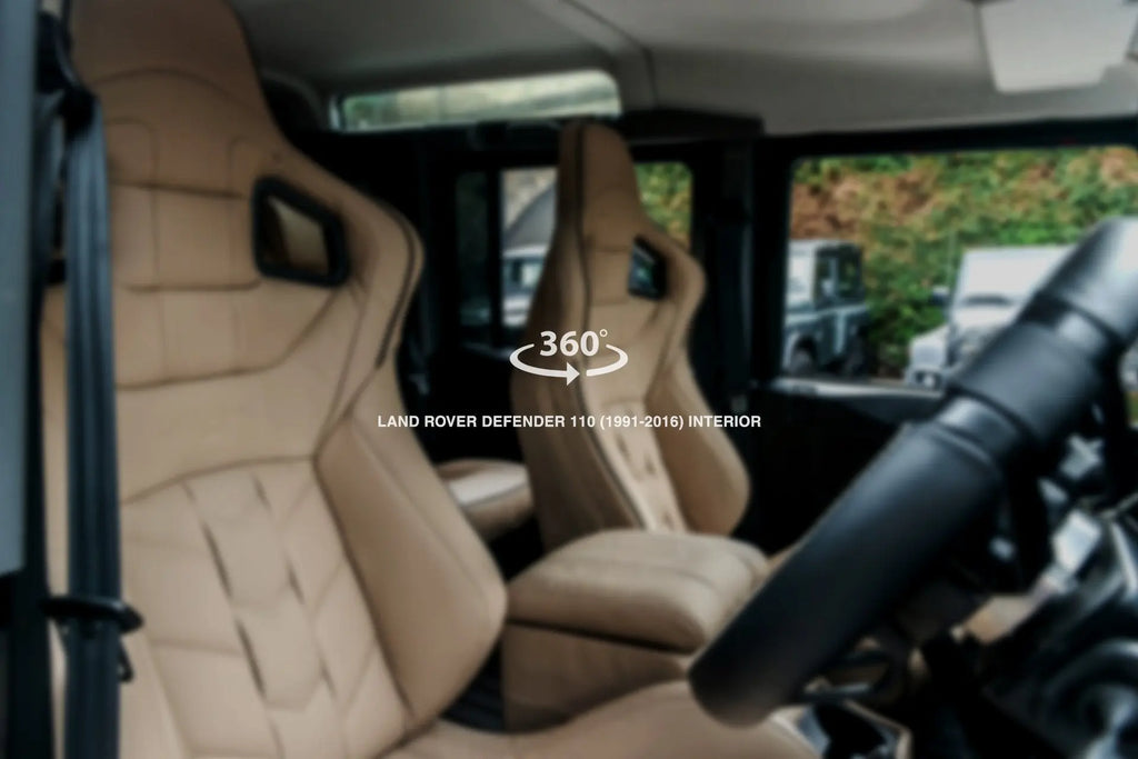 Land Rover Defender 110 (1991-2016) Portland Leather Sports Interior ...
