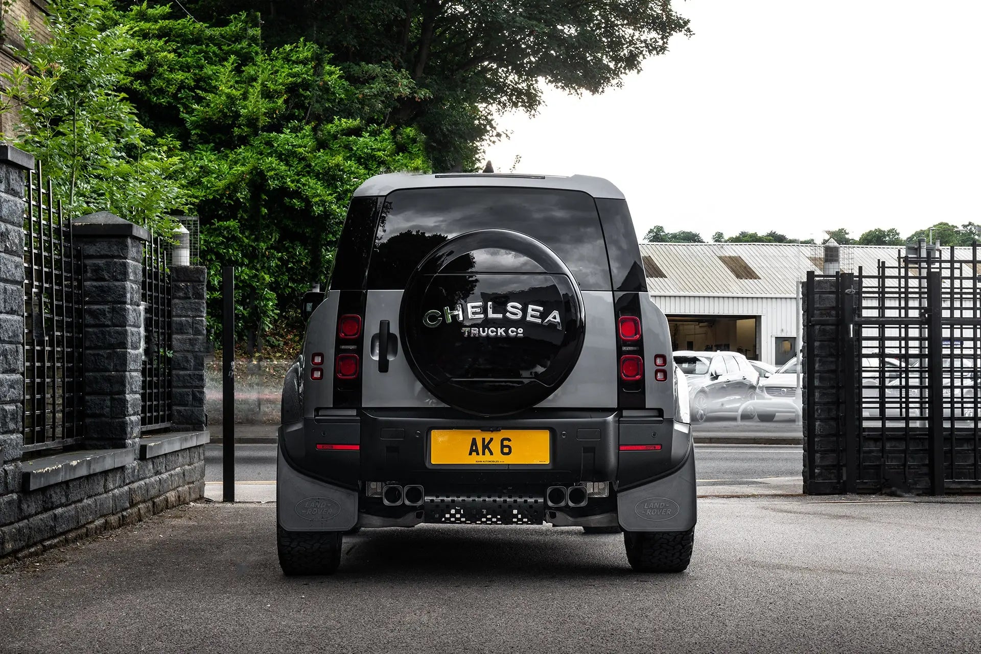 Land Rover Defender 90 2.0 Petrol (2020-Present) Quad Exhaust System ...