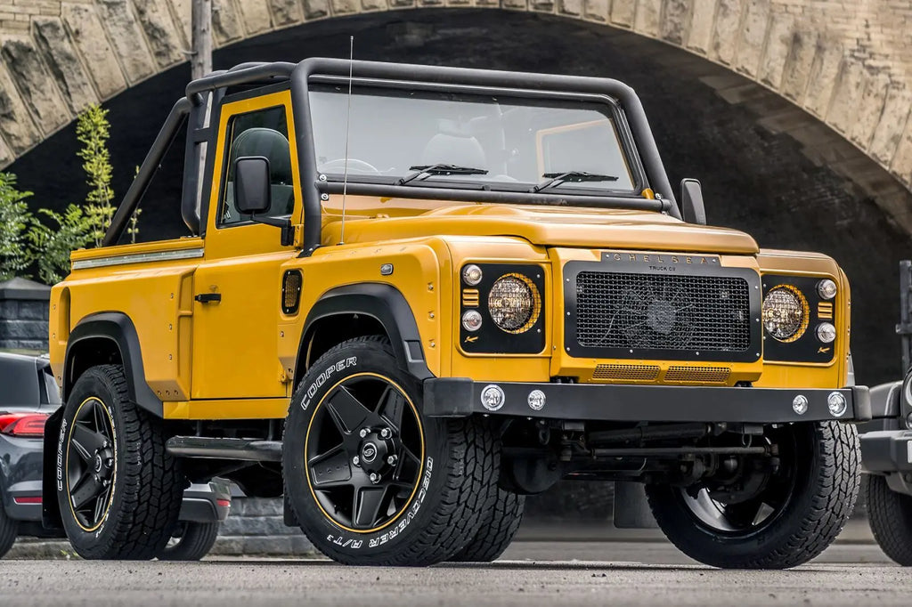 Land Rover Defender 90 (1991-2016) Front Grille With Steel Mesh ...